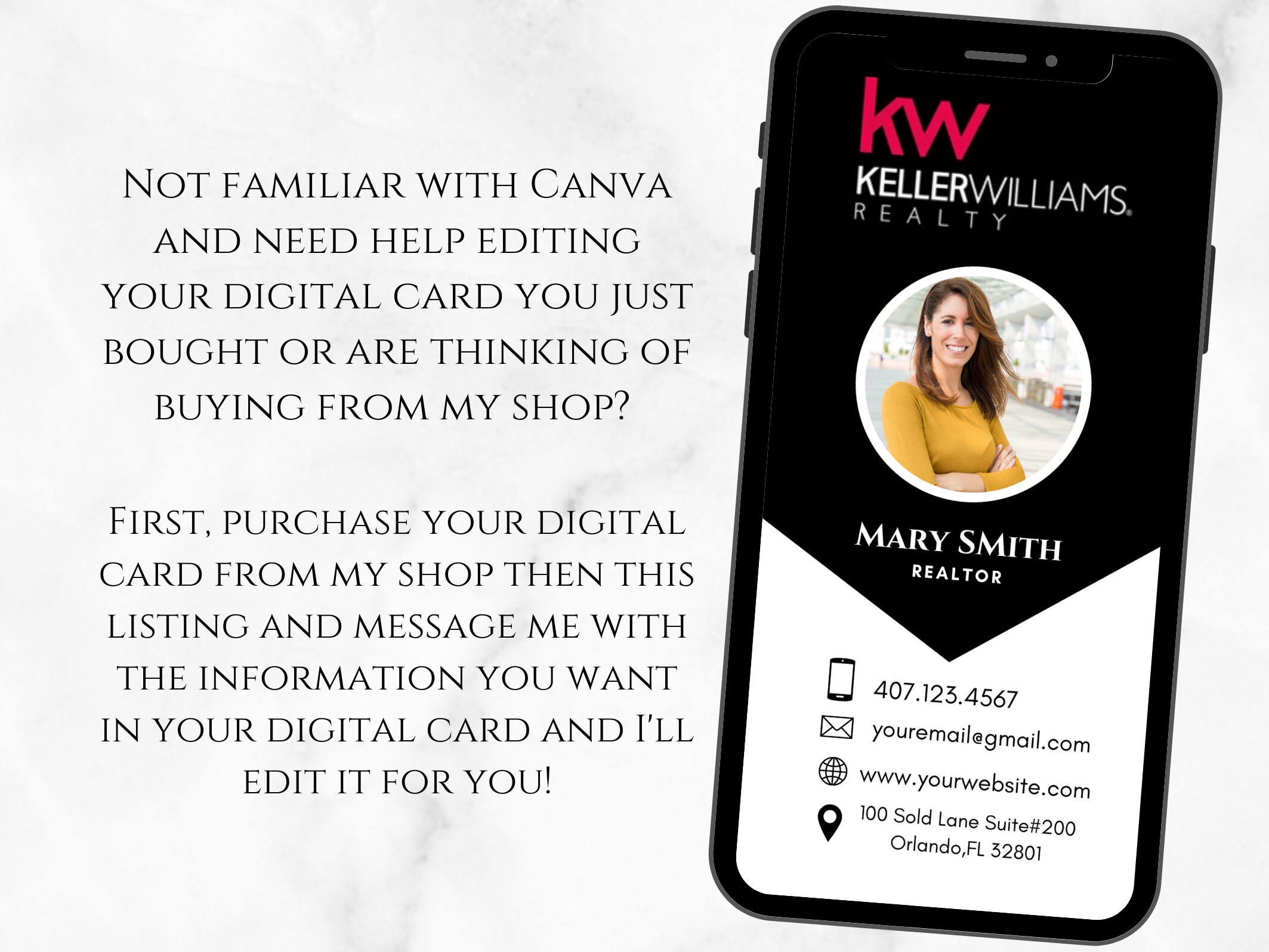 CUSTOM Digital Card Editing in Canva - Etsy