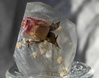 Resin Rose Art | Etsy