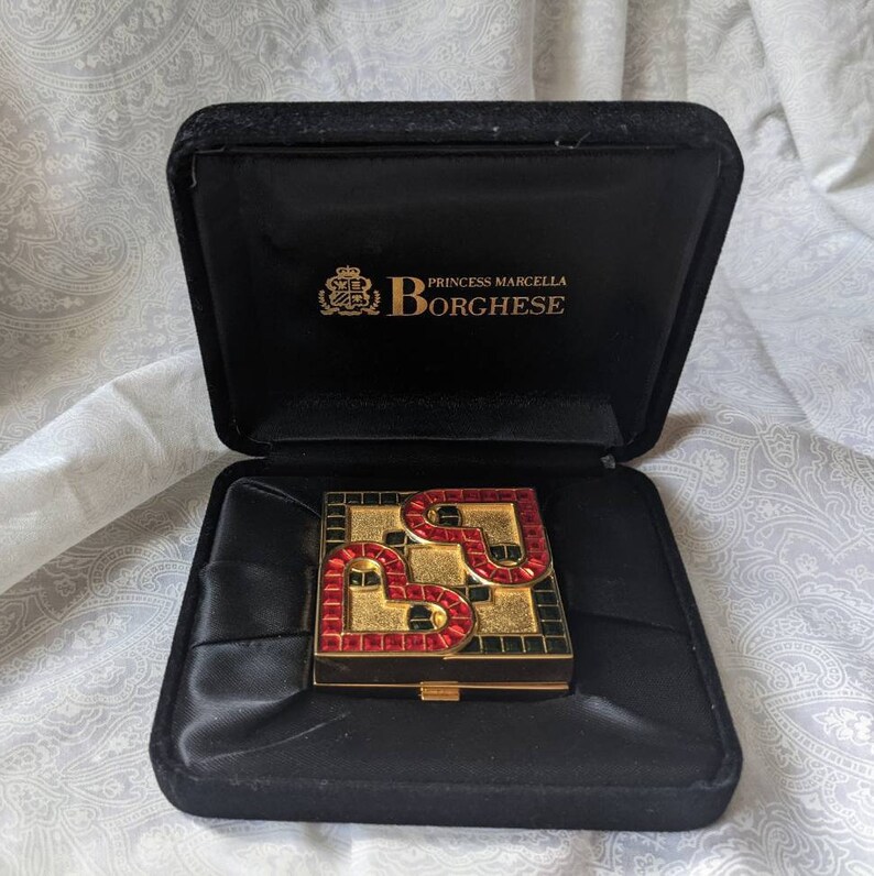 Princess Marcella Borghese Compact With Case - Etsy