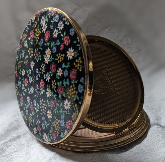 Original 1940s Stratton brass compact fully marked an… - Gem