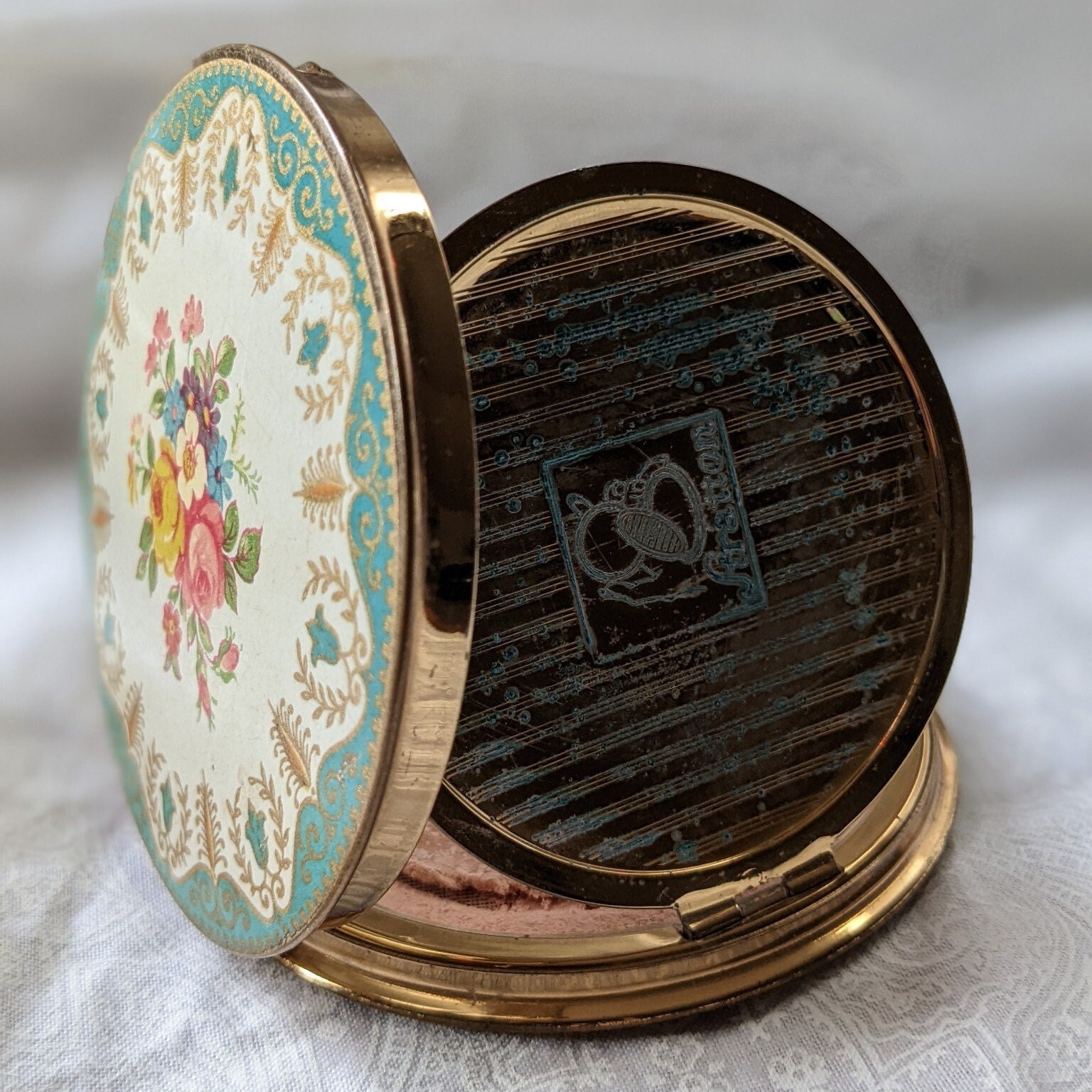 1940's Stratton Compact - Etsy