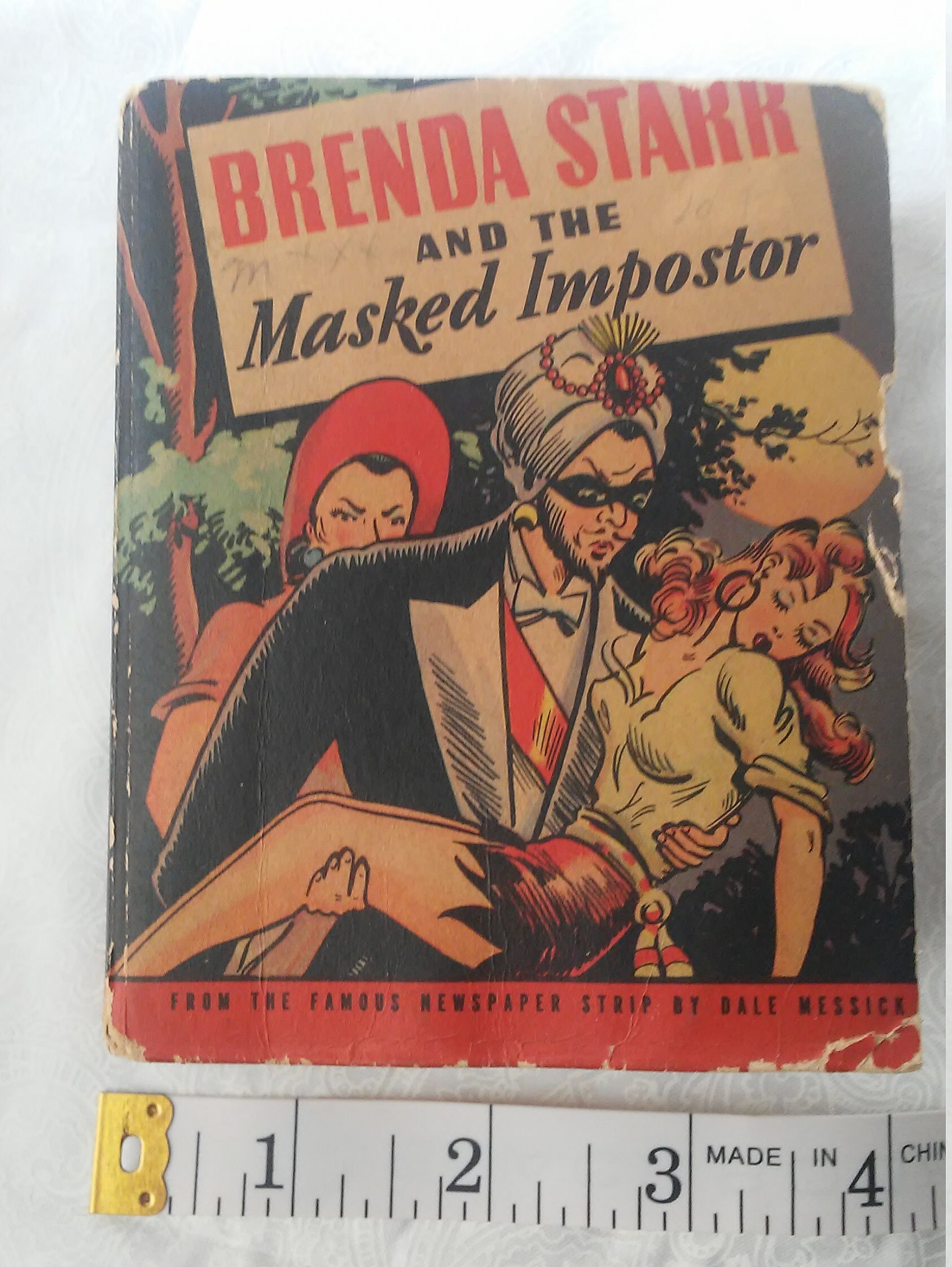 1943 Brenda Starr and the Masked Impostor by dale Dalia Messick - Etsy