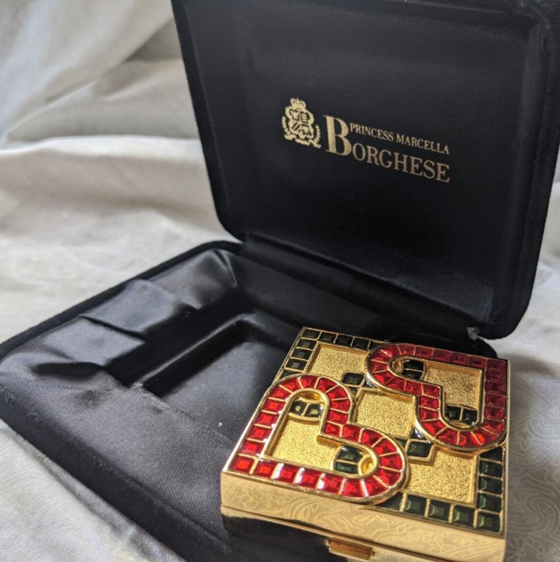 Princess Marcella Borghese Compact With Case - Etsy