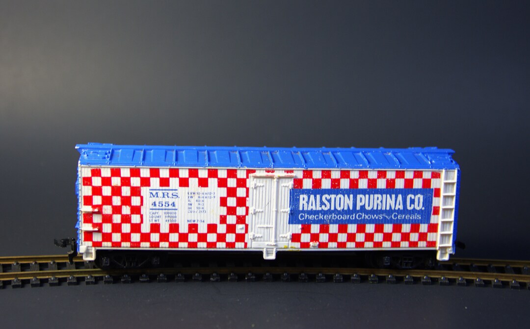 Ralston Purina HO 40' Billboard Ice Bunker Reefer Tyco - Etsy