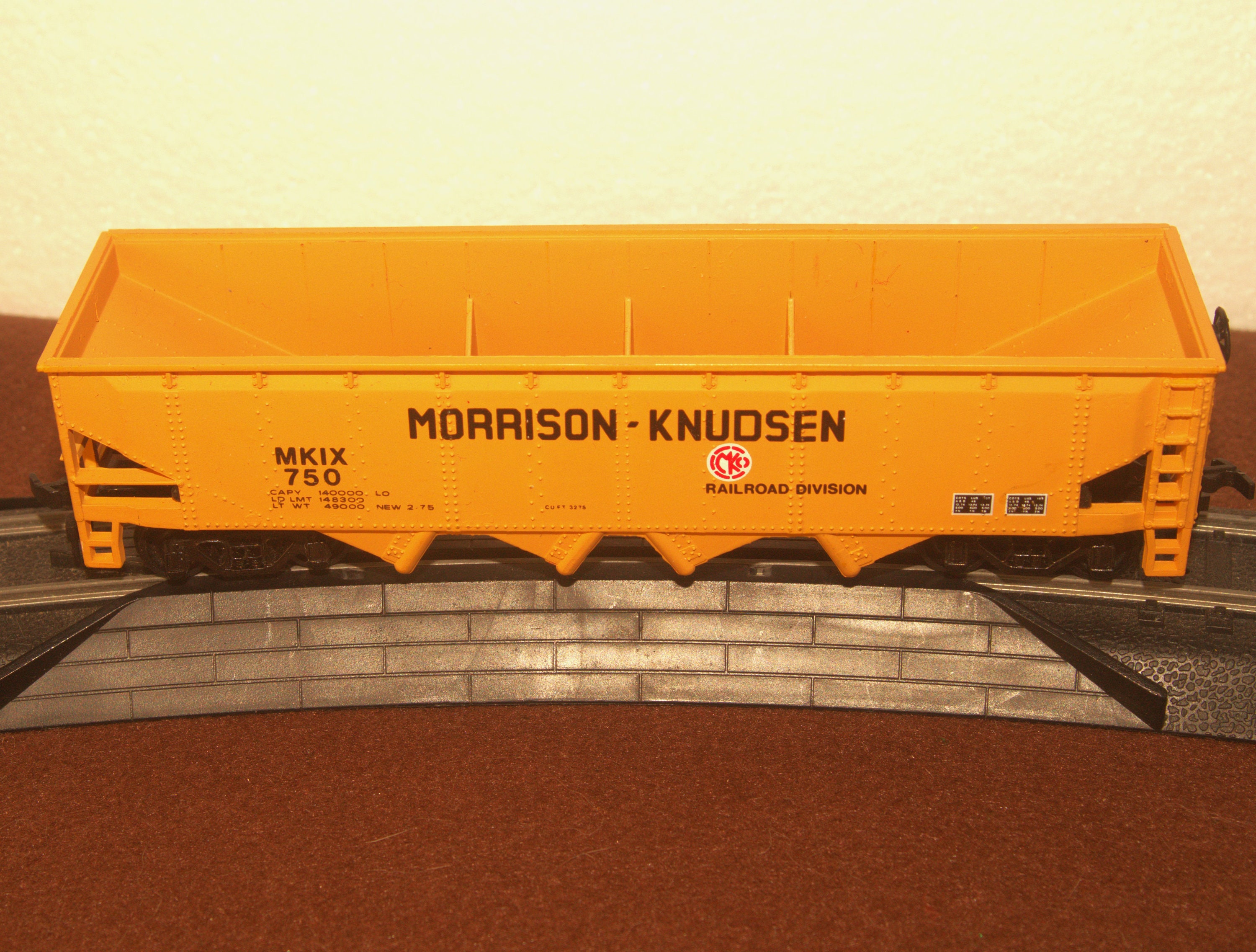 HO Scale Morison-knudsen MKIX 750 4 Bay Hopper Car - Etsy