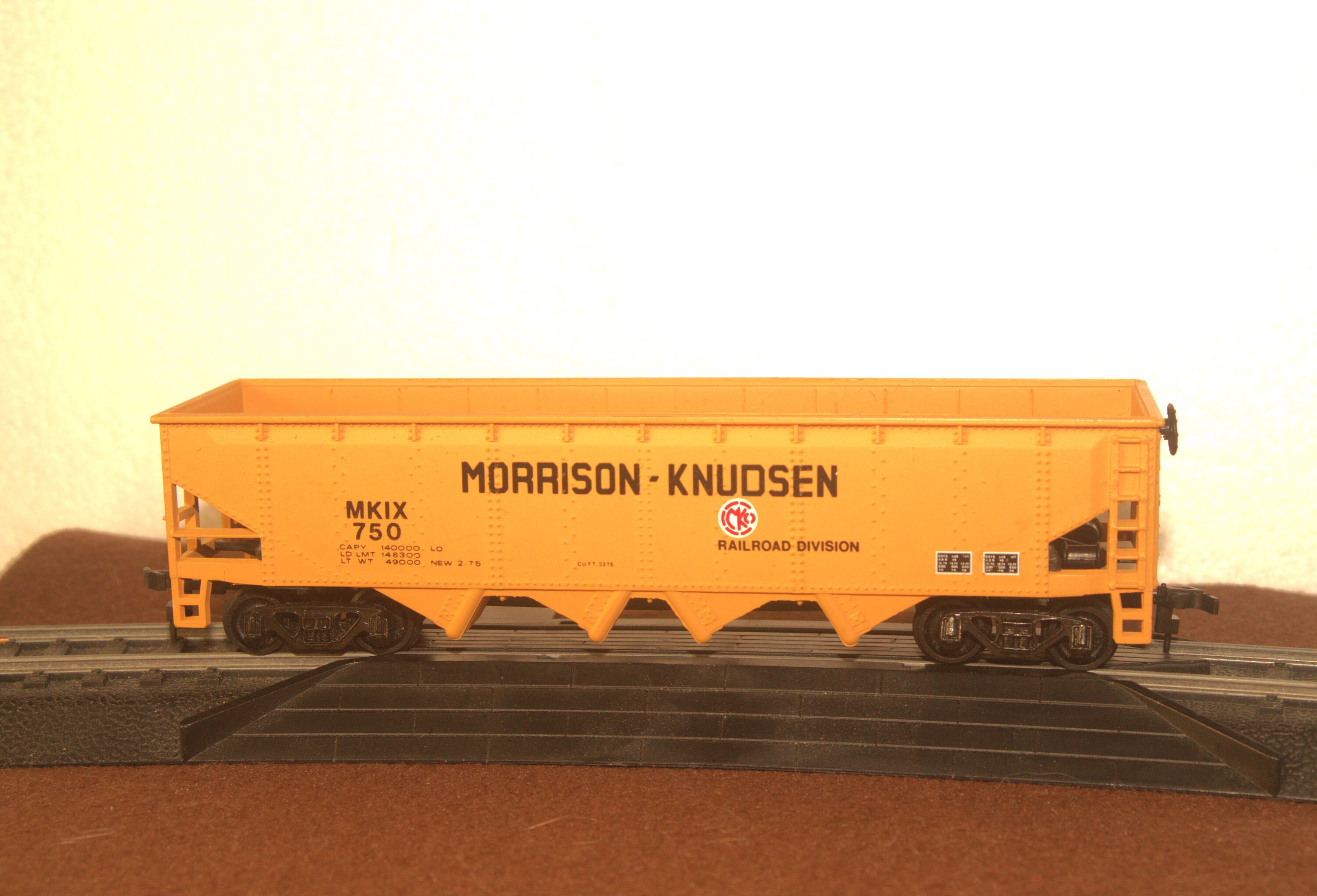 HO Scale Morison-knudsen MKIX 750 4 Bay Hopper Car - Etsy