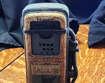 1927 Red Crown Rush Model H Gas Pump Danbury Mint, Mini Gas Pump, Décor ...