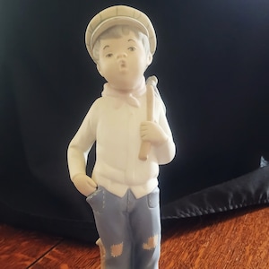 Vintage Large Figurine Boy With Backpack - Hummelwerks - Etsy