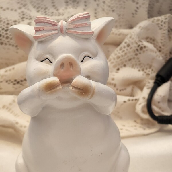 Pig Statue - Etsy
