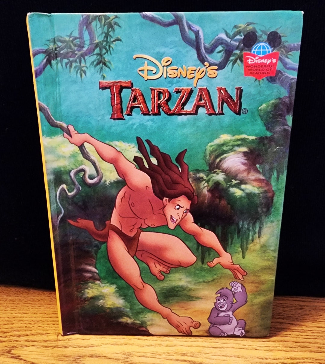 Vintage Tarzan Hard Cover Book - Etsy