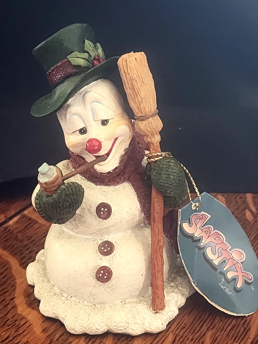 Vintage Slapstick Snowman Clown - Etsy