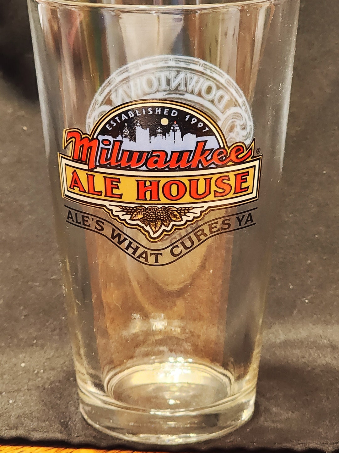 Vintage Milwaukee Ale House Glass - Etsy