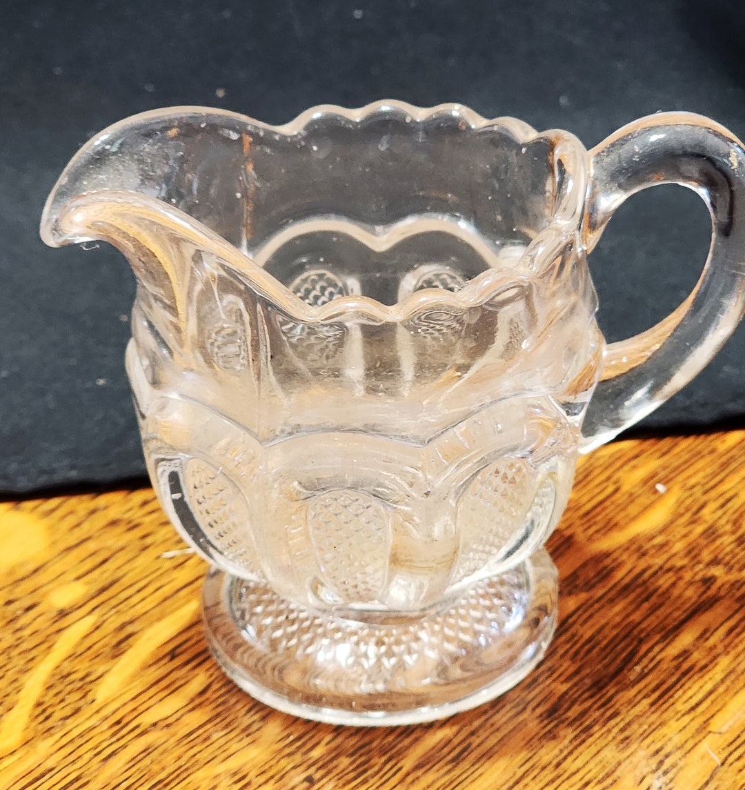 Vintage EAPG US Glass Company Creamer - Etsy