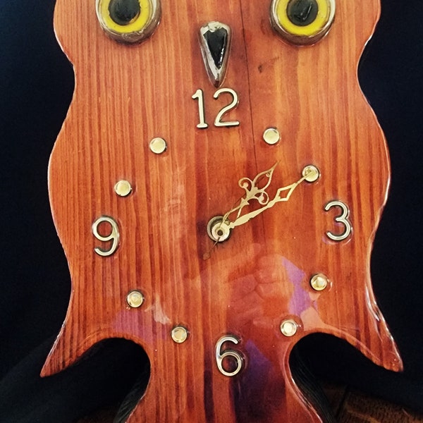 Cypress Wood Clock - Etsy