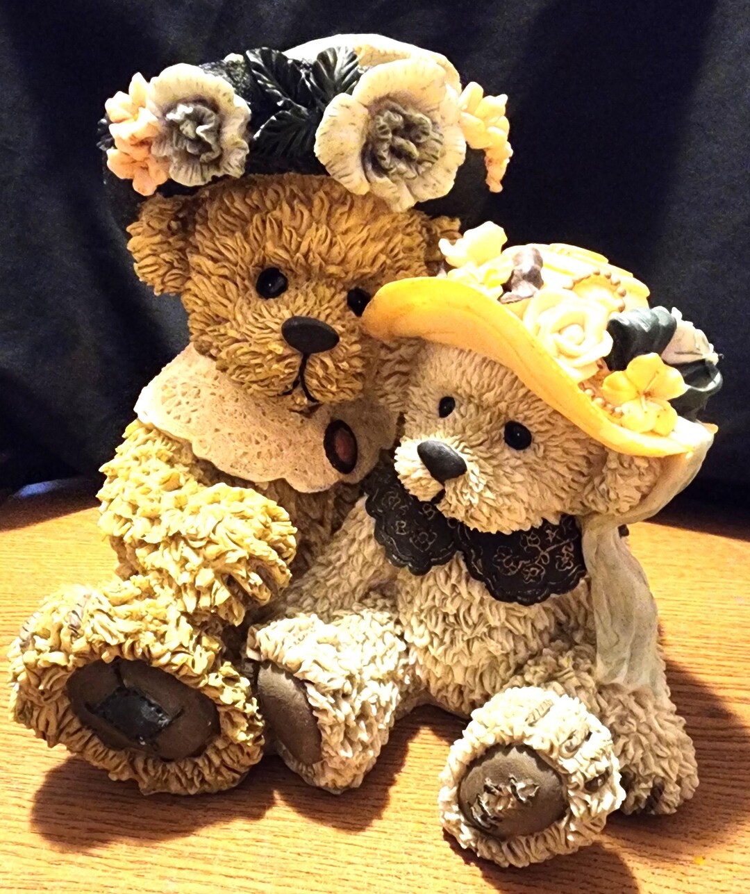 Vintage Victorian Bears Resin Statue - Adorable! - Etsy