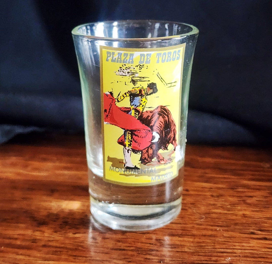Vintage Del Toros Shot Glass - Etsy
