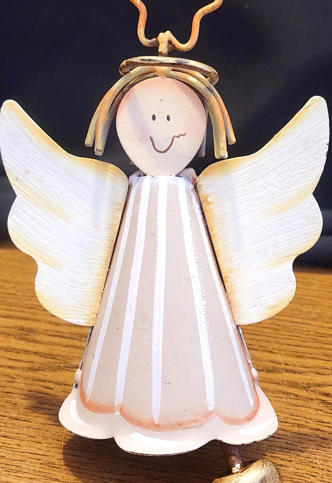 Vintage Angel Bell With Star - Etsy