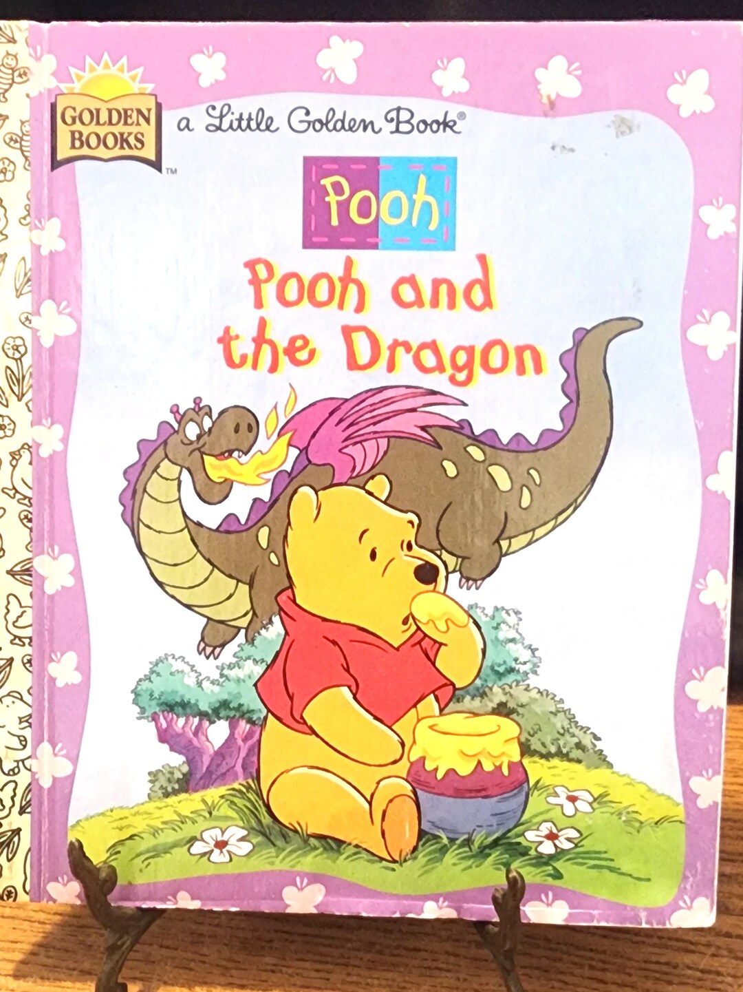 Vintage 1997 First Edition Pooh & the Dragon Book - Etsy
