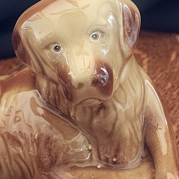Vintage Dog Statue - Etsy