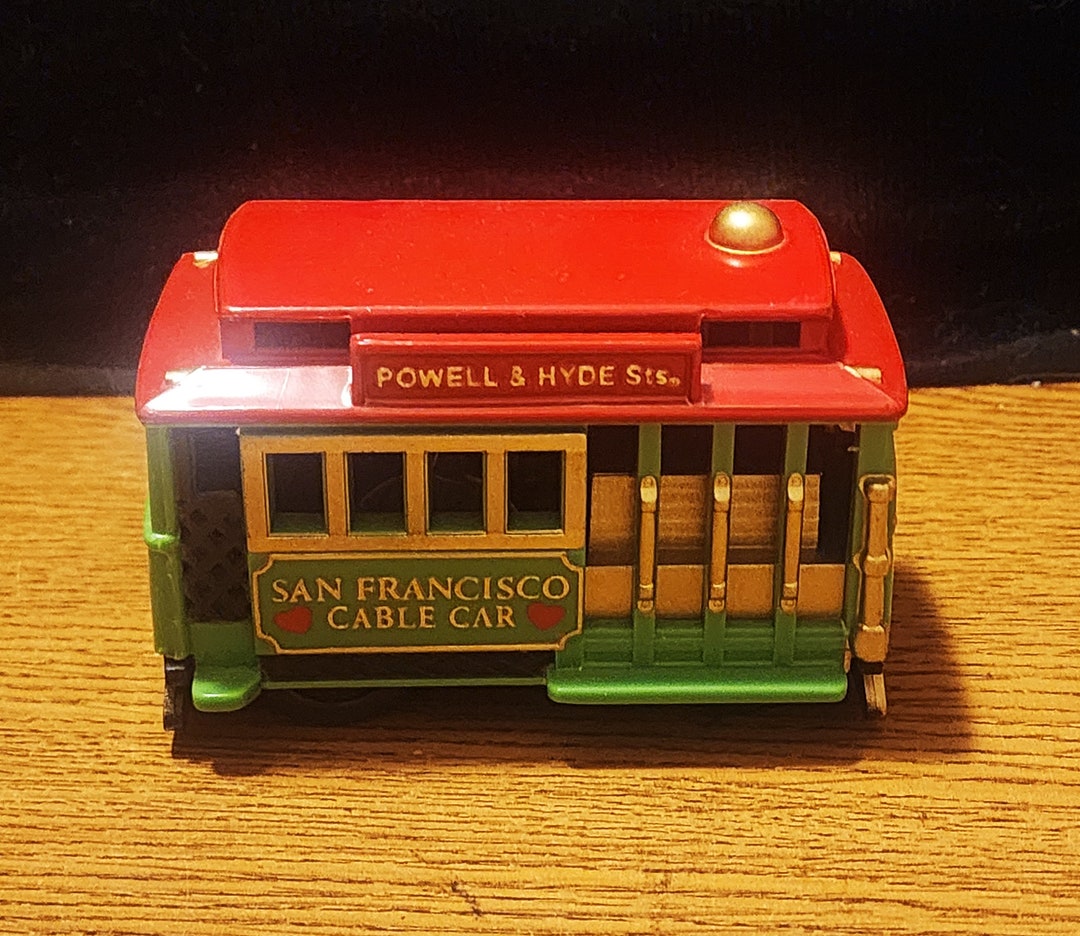 Vintage Powell & Hydes San Fransisco Metal Cable Car Toy - Etsy