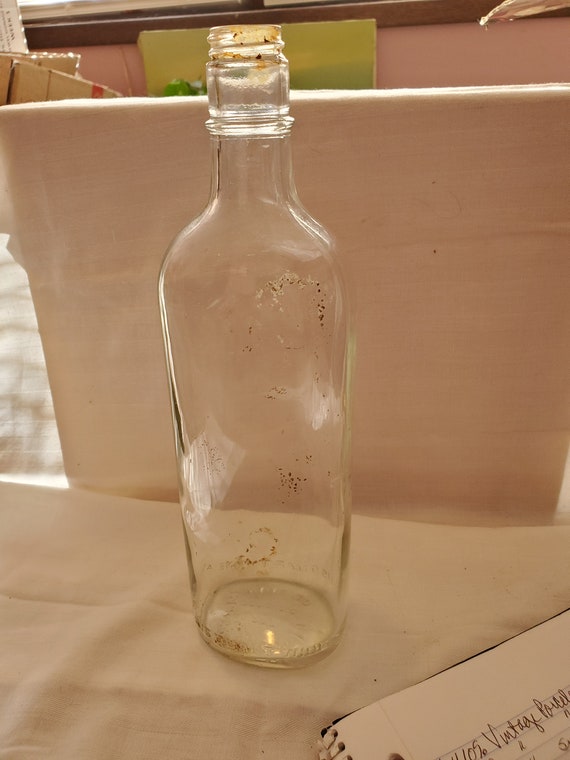Vintage 1940's Liquor Bottle | Etsy