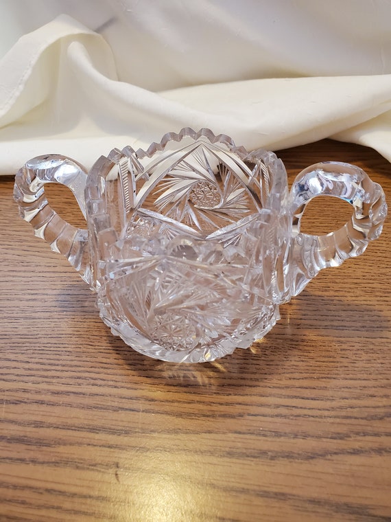 Vintage Imperial Cut Crystal Cup - Etsy