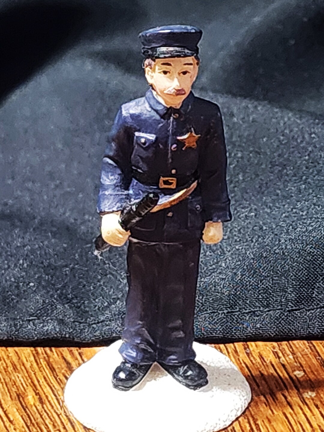 Vintage Porcelain Police Officer With a Baton for a Village - Etsy