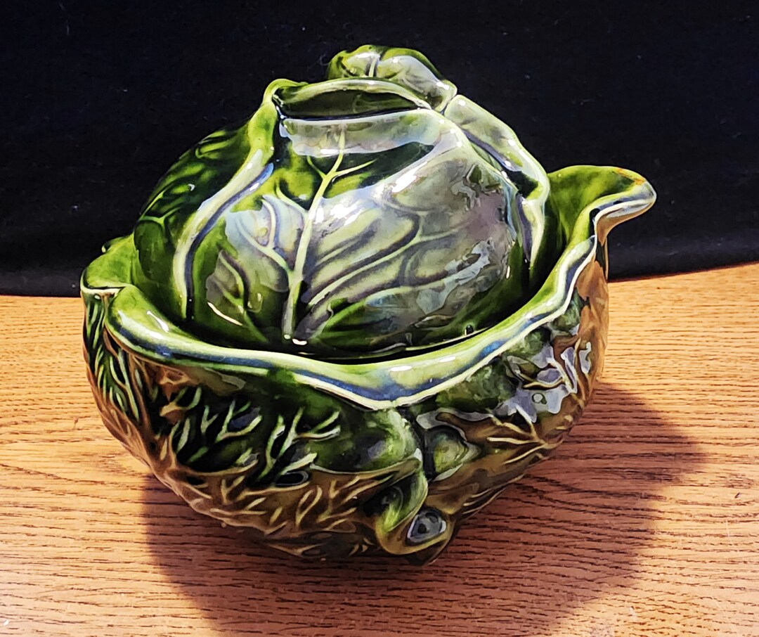 Vintage Lettuce Bowl Artist Alice 1973 - Etsy
