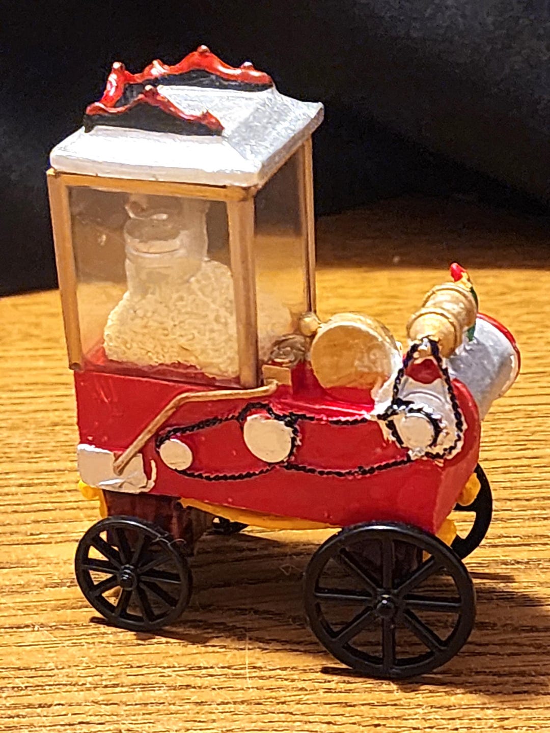 Vintage Lemax Hot & Tasty Popcorn Wagon for Village - Etsy