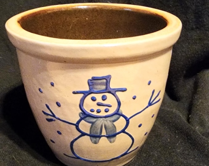 Snowman Pot Winter Pot Holiday Decor Snowman Christmas Decoration 6 ...