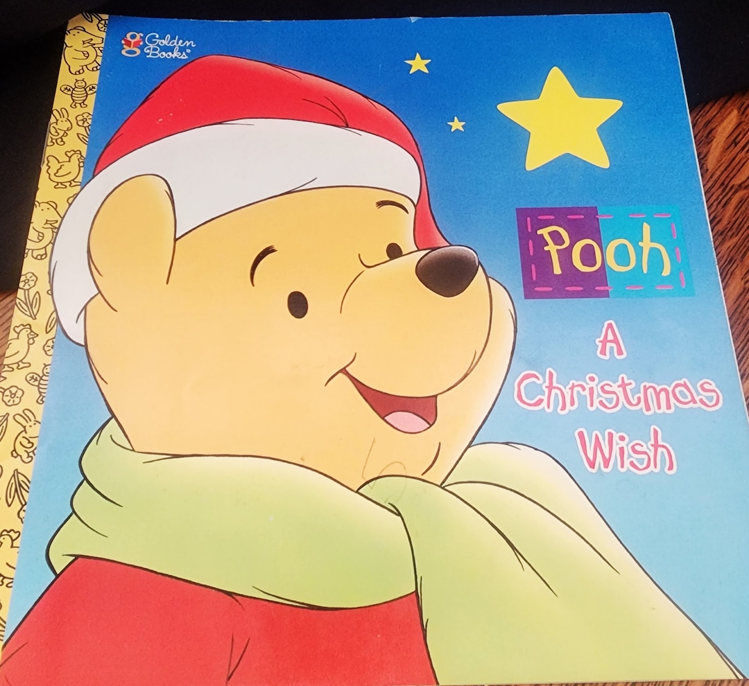 Vintage 1978 Winnie the Pooh Merry Christmas Mystery Book - Etsy