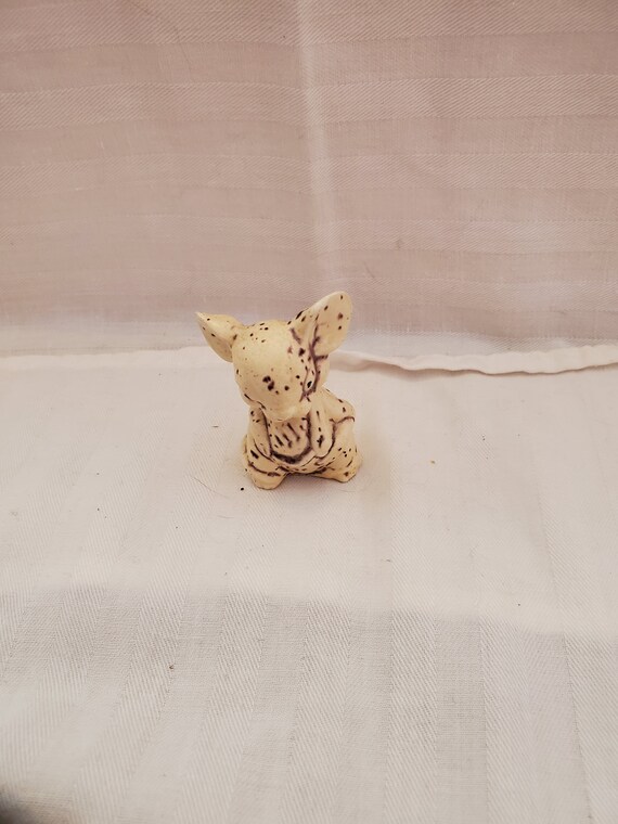 Vintage Cream Mouse With Brown Spots Ceramic | Etsy