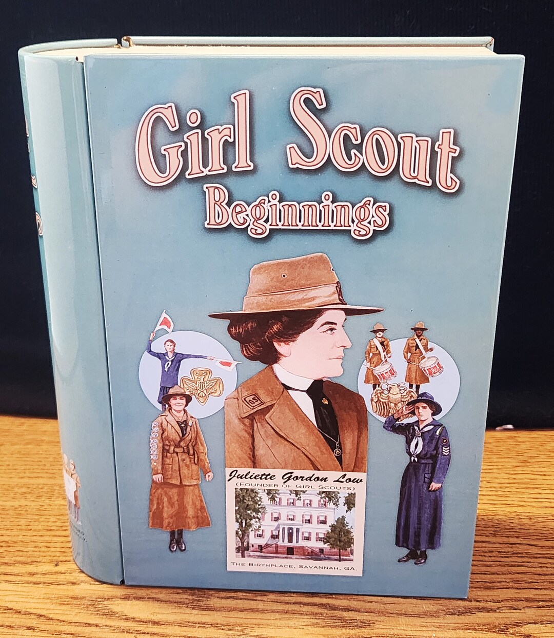 Vintage 1980's Girl Scout Cookies Tin - Etsy