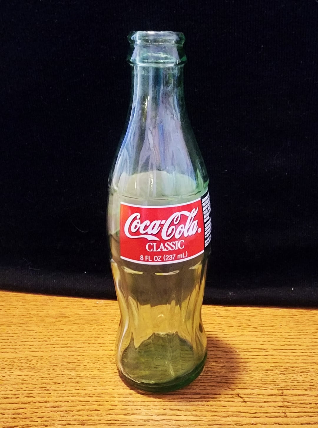Vintage 1996 Coke a Cola Bottle Red Label - Etsy