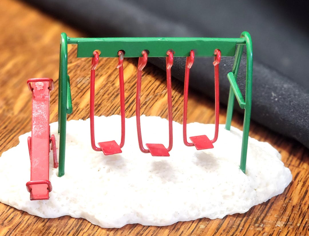 Vintage Swing Set for Village - Etsy