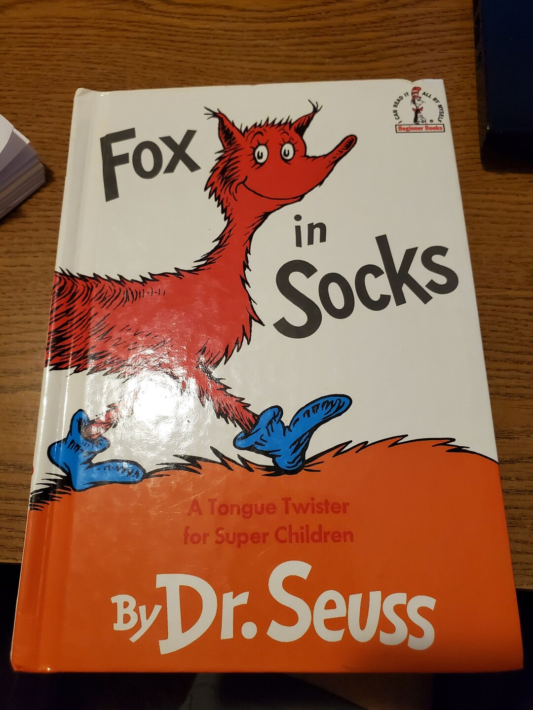 Vintage Dr. Suess Fox in Socks 1965 Hard Cover Excellent Condition - Etsy