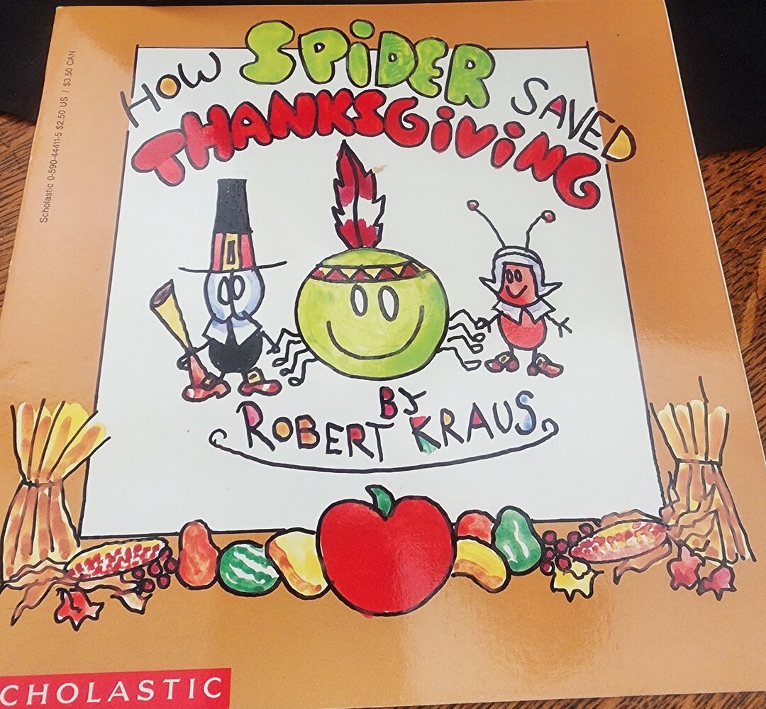 Vintage How Spider Saved Thanskgiving - Etsy