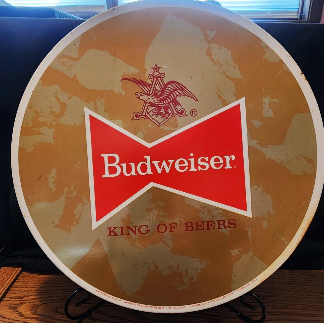 Vintage Budweiser Tray - Etsy