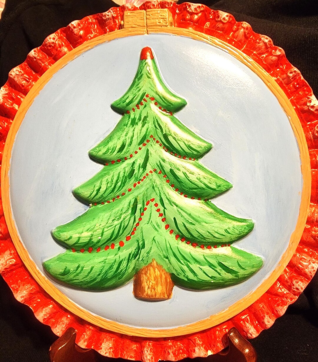 Vintage Holland Mold Christmas Tree Signed 1992 - Etsy