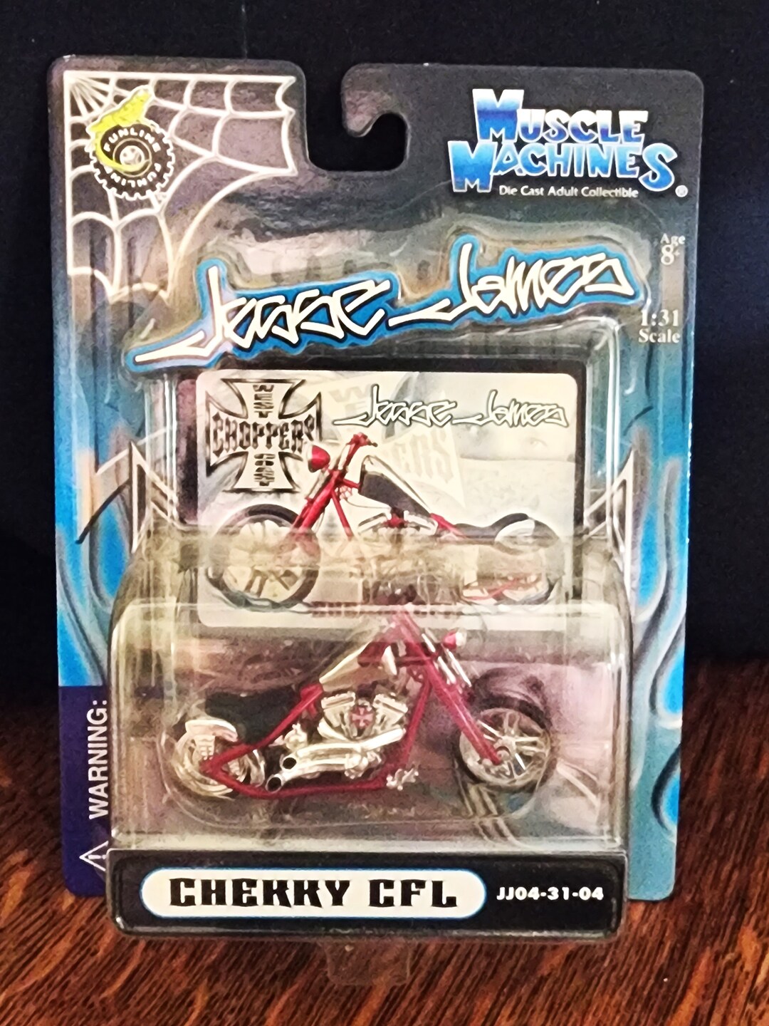 Vintage Jesse James Cherry CFL Motorcycle Custom in Original Box - Etsy