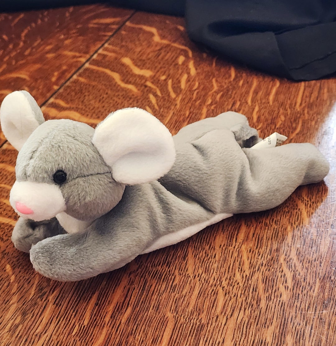 Vintage Pebbles Pet Purple Mouse - Etsy