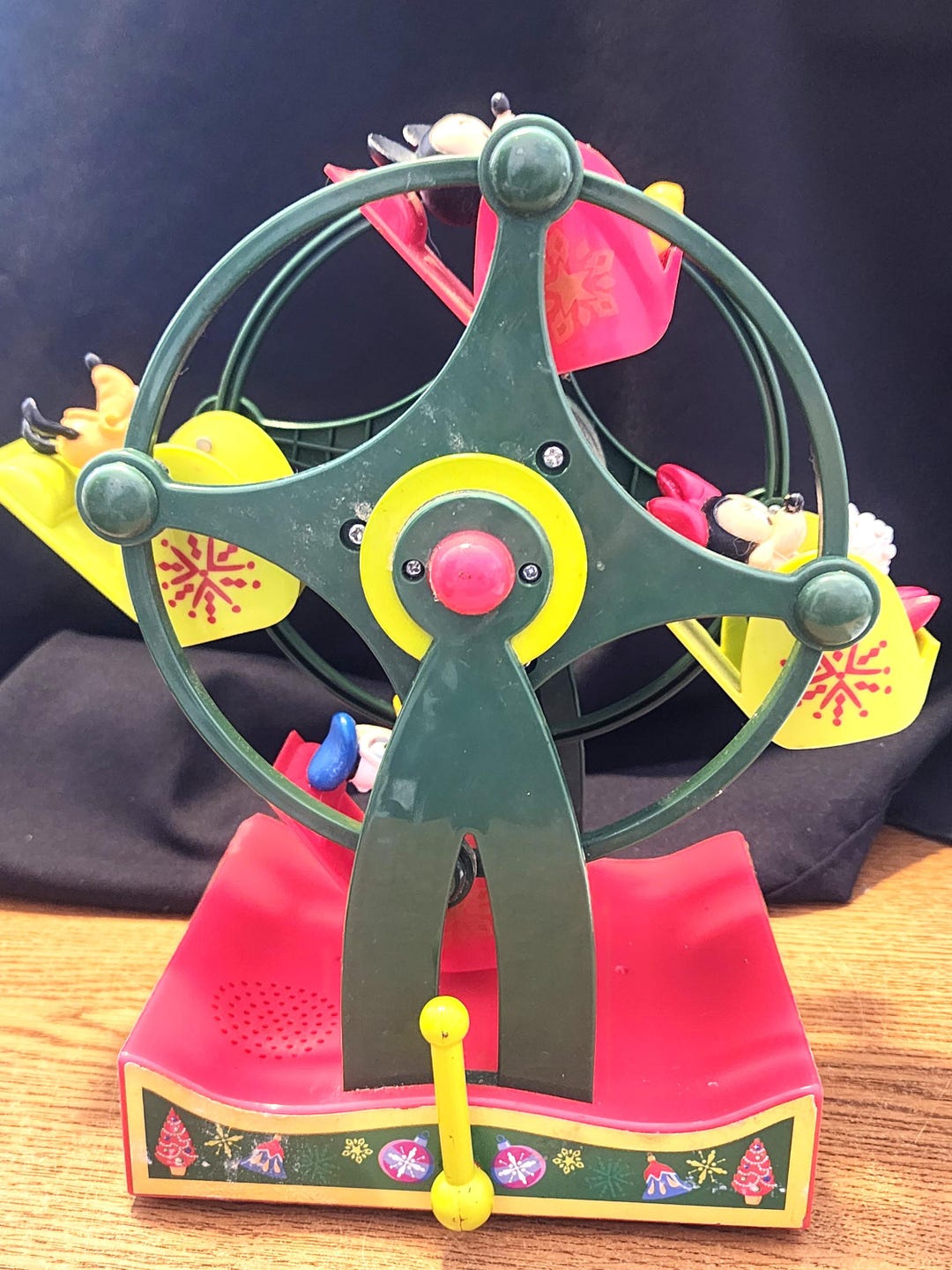 Vintage 11" Disney Electronic Gemmy Musical Ferris Wheel With Mickey ...