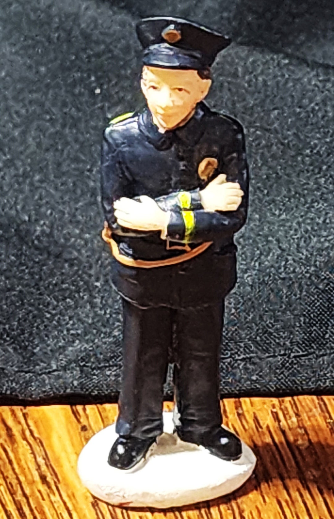 Vintage Porcelain Police Officer With Arms Crossed for a - Etsy