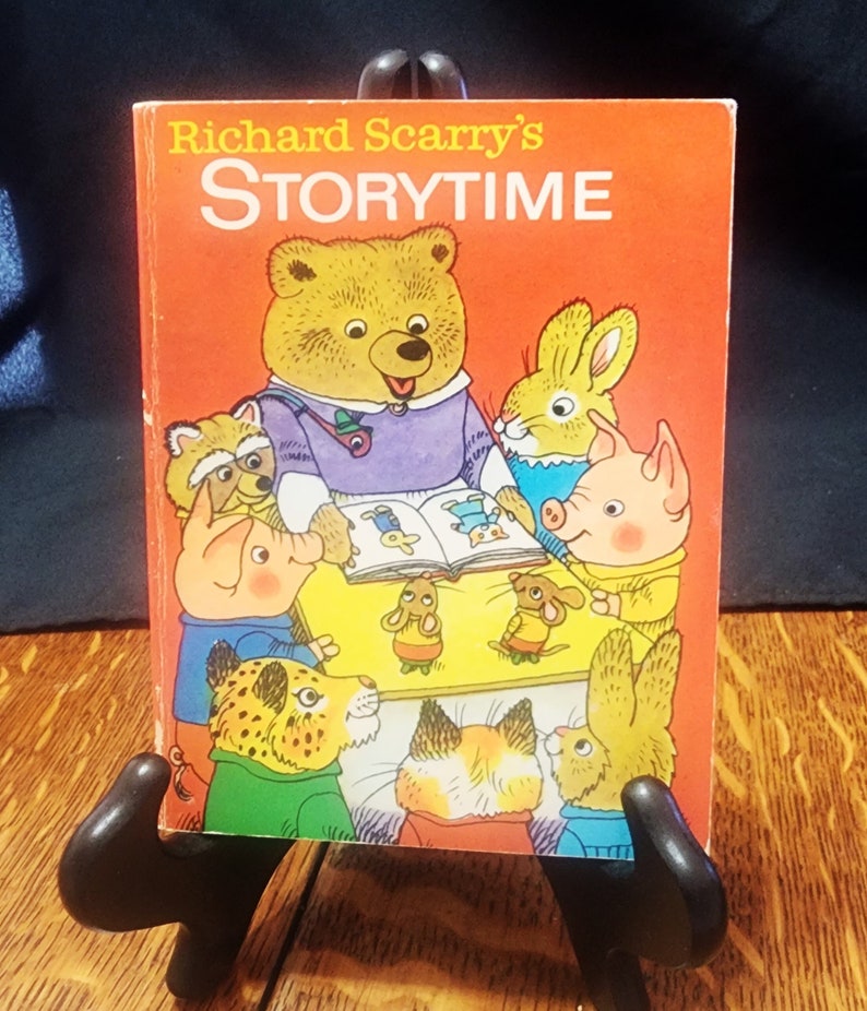 Vintage Richard Scary Storytime - Etsy