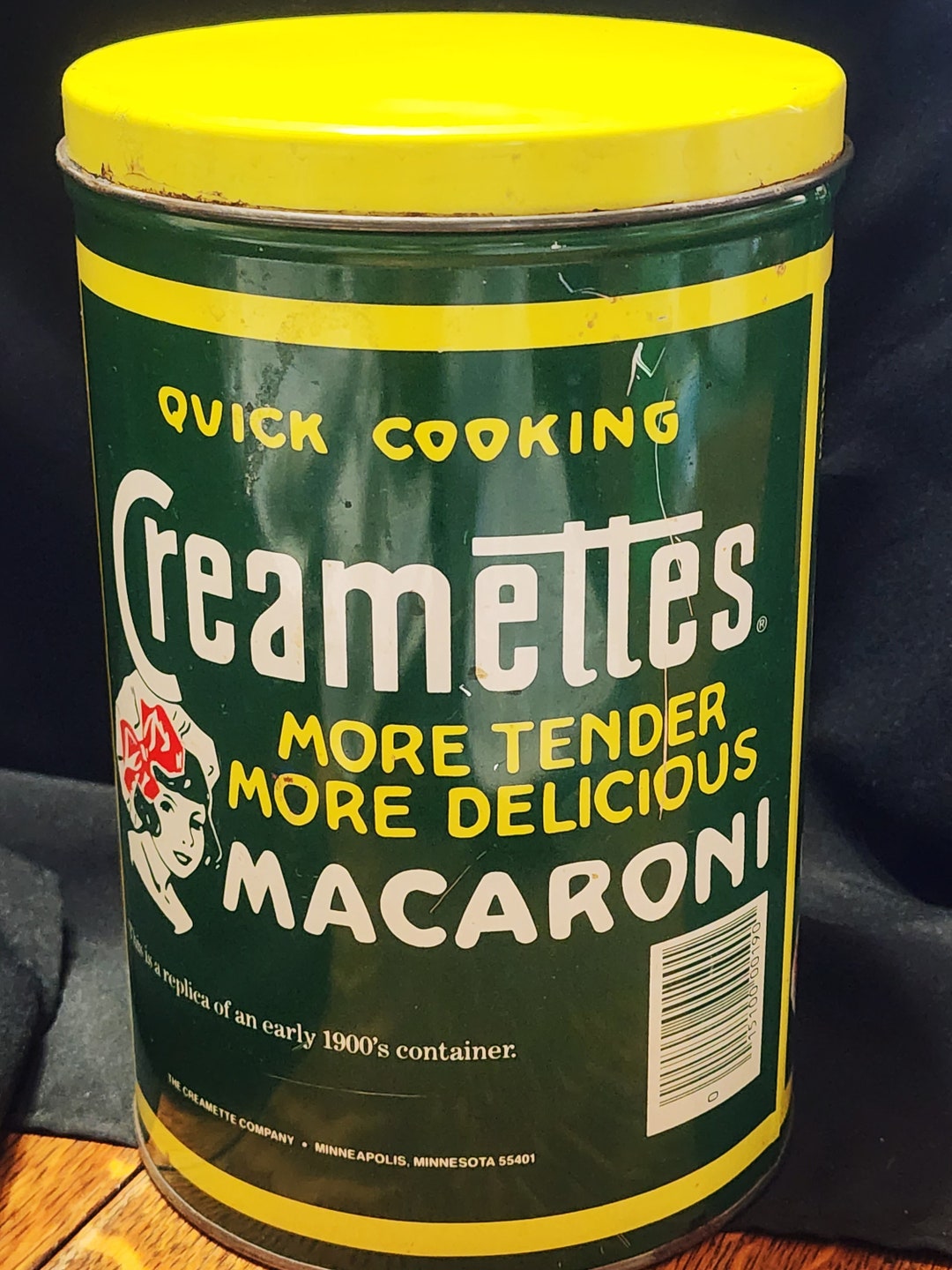 Vintage Creamettes Tin - Etsy