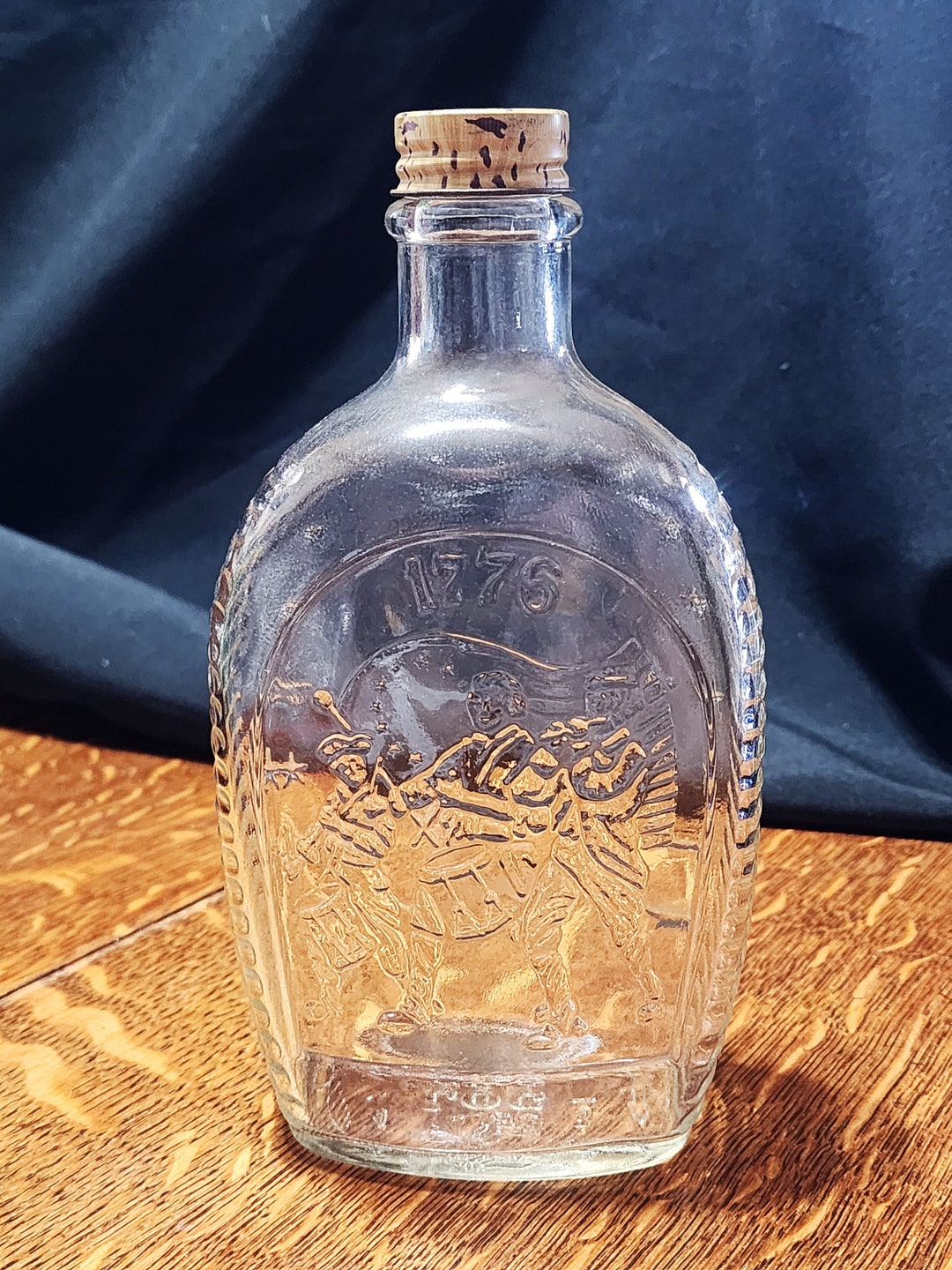 Vintage Log Cabin 1776 Syrup Bottle - Etsy