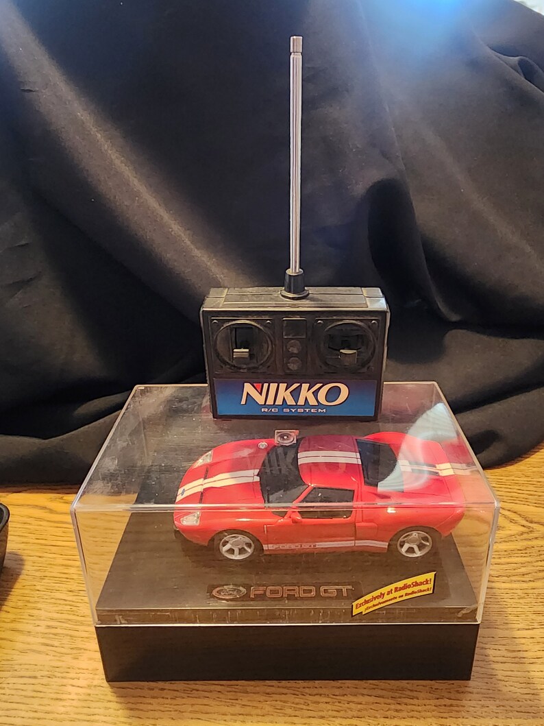 Vintage Premier Edition Ford GT Red/white Nikko Radio Control Car - Etsy