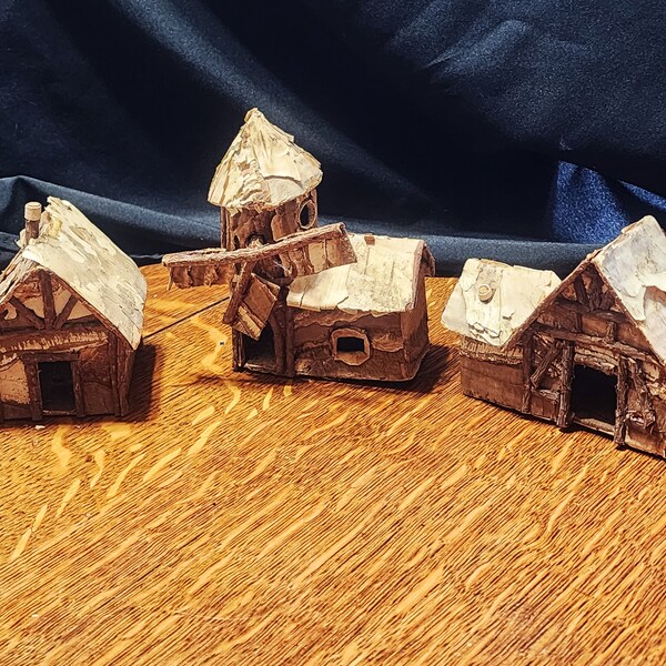 Paper Mache Houses - Etsy