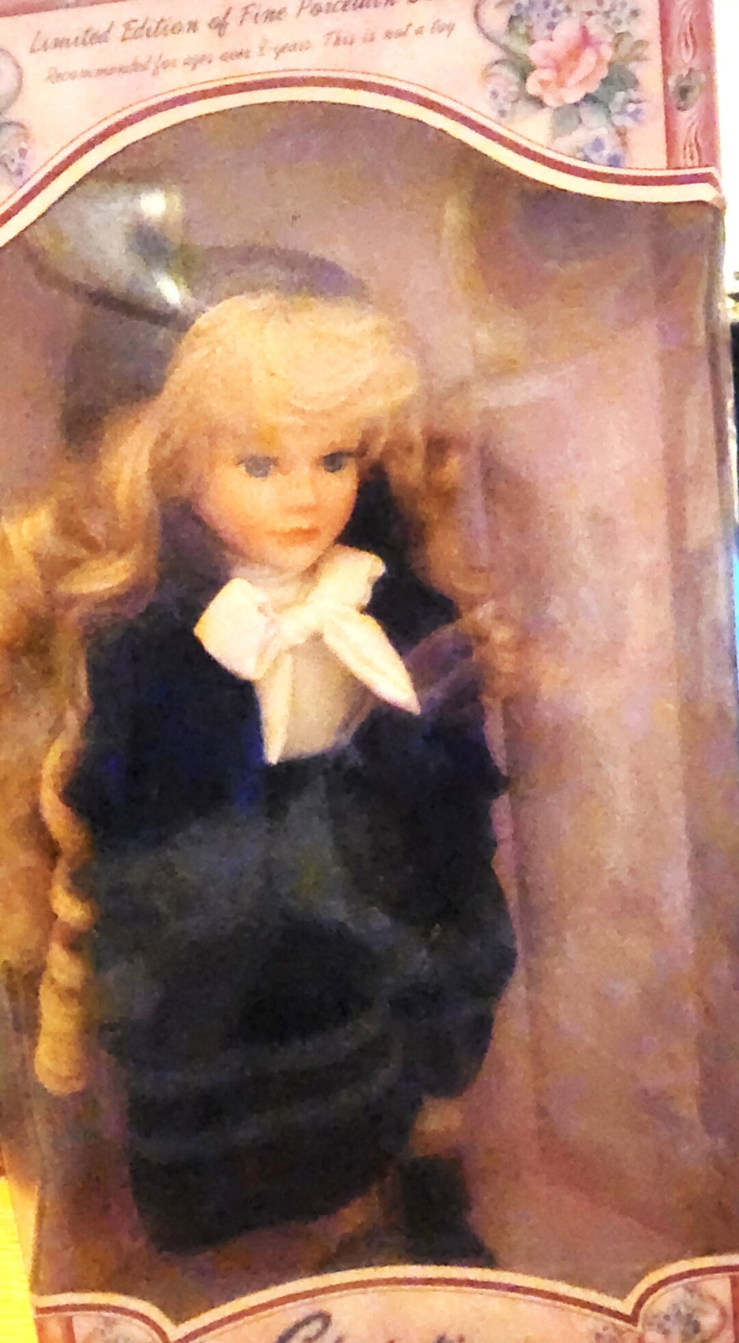 Vintage Porcelain Christina Doll by Christina Verdi in Original Box - Etsy