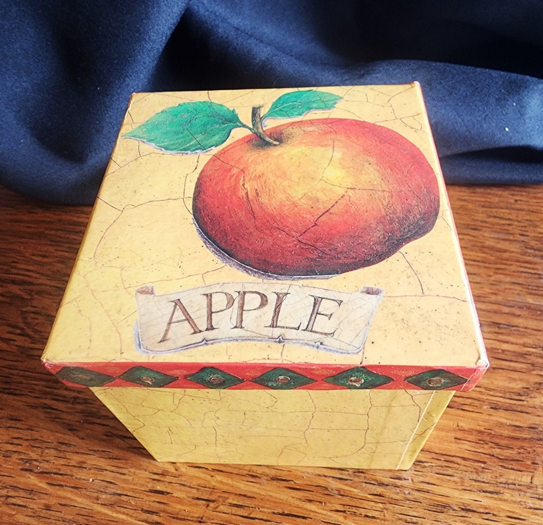 Vintage Apple Box - Etsy